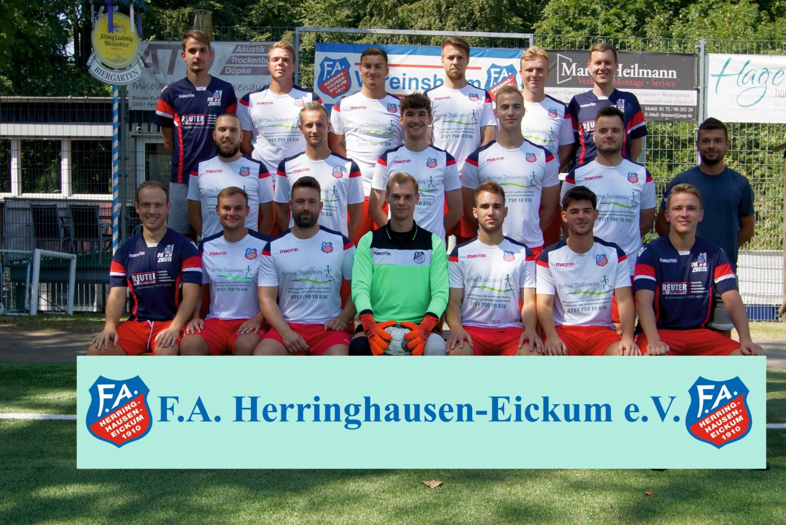 2. Mannschaft Herren 2022/23 - SG 1910 FA Herringhausen-Eickum